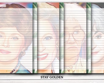 Golden Girls Notepad - Etsy