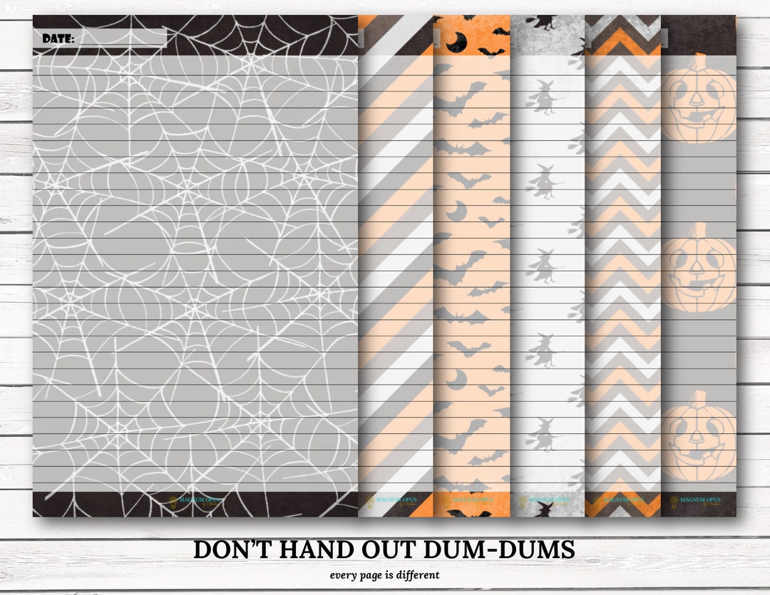 Don't Hand Out Dum-dums: Mobc Notepad 30 Pages Every - Etsy