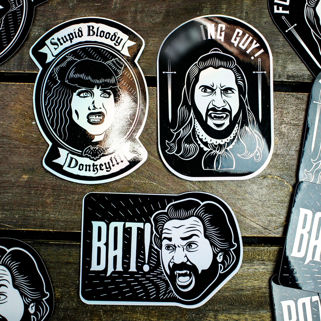 What We Do in the Shadows - Gloss Decal 3 Pack - Etsy