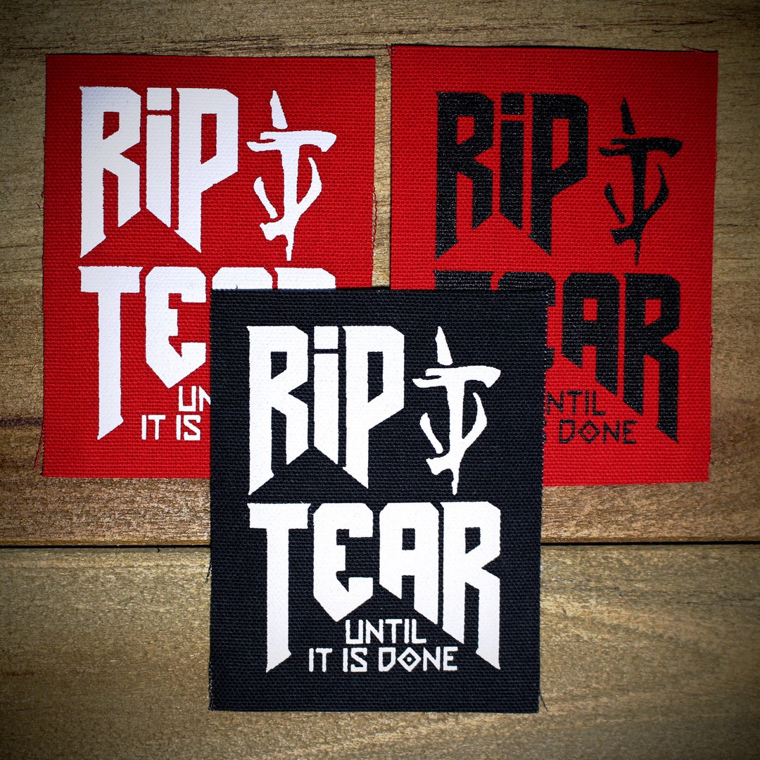 DOOM Patch - RIP and TEAR - Etsy
