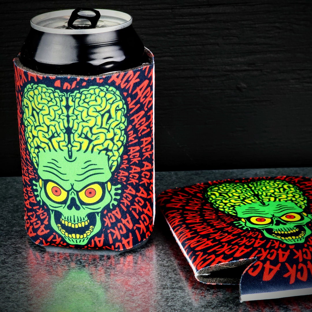 Mars Attacks! "ack Ack!" - 12oz Can Cooler - Etsy
