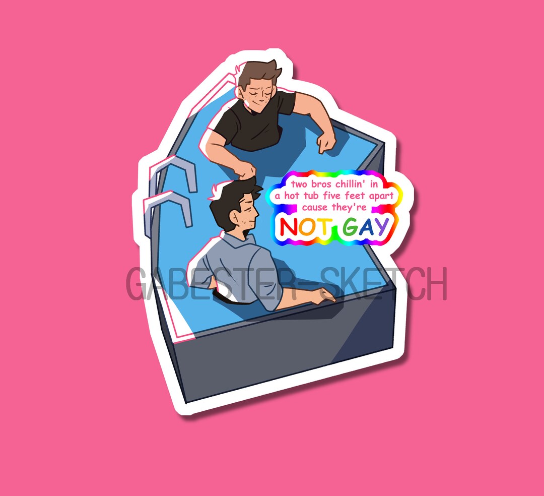 Two Bros Sticker Supernatural Dean Castiel - Etsy