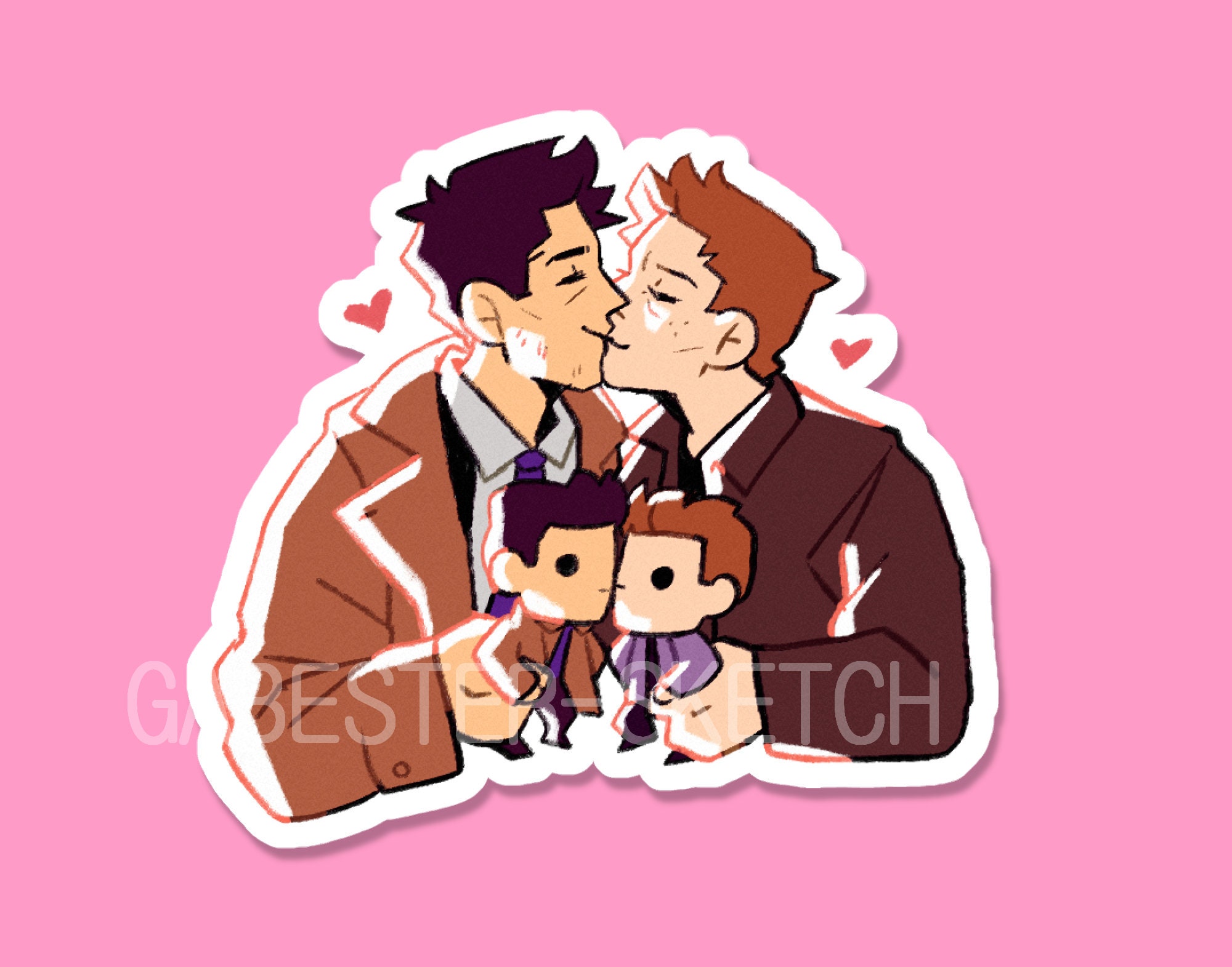 Supernatural Castiel And Dean Kiss