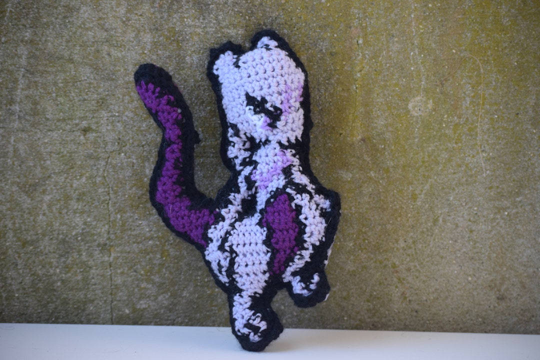 Mewtwo 8-bit Plush - Etsy