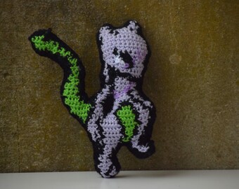 Shiny Mewtwo Plush - Etsy