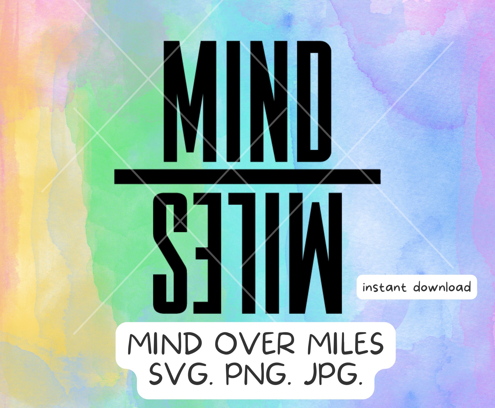 Running SVG, Mind Over Miles SVG, Running, Marathon SVG, Mind Miles Svg ...