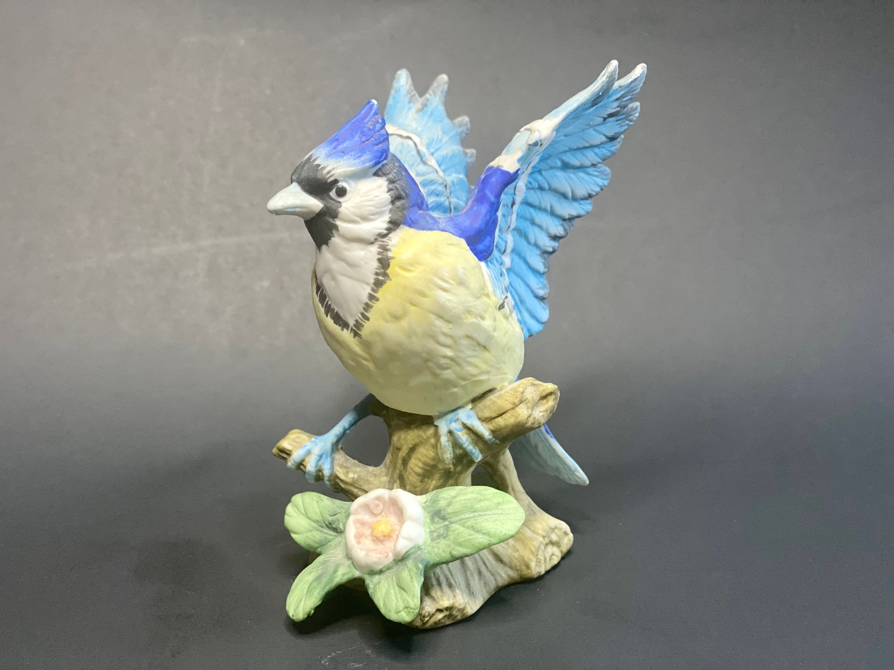 Vintage Lefton China Hand Painted Blue Bird Numbered 1265 - Etsy
