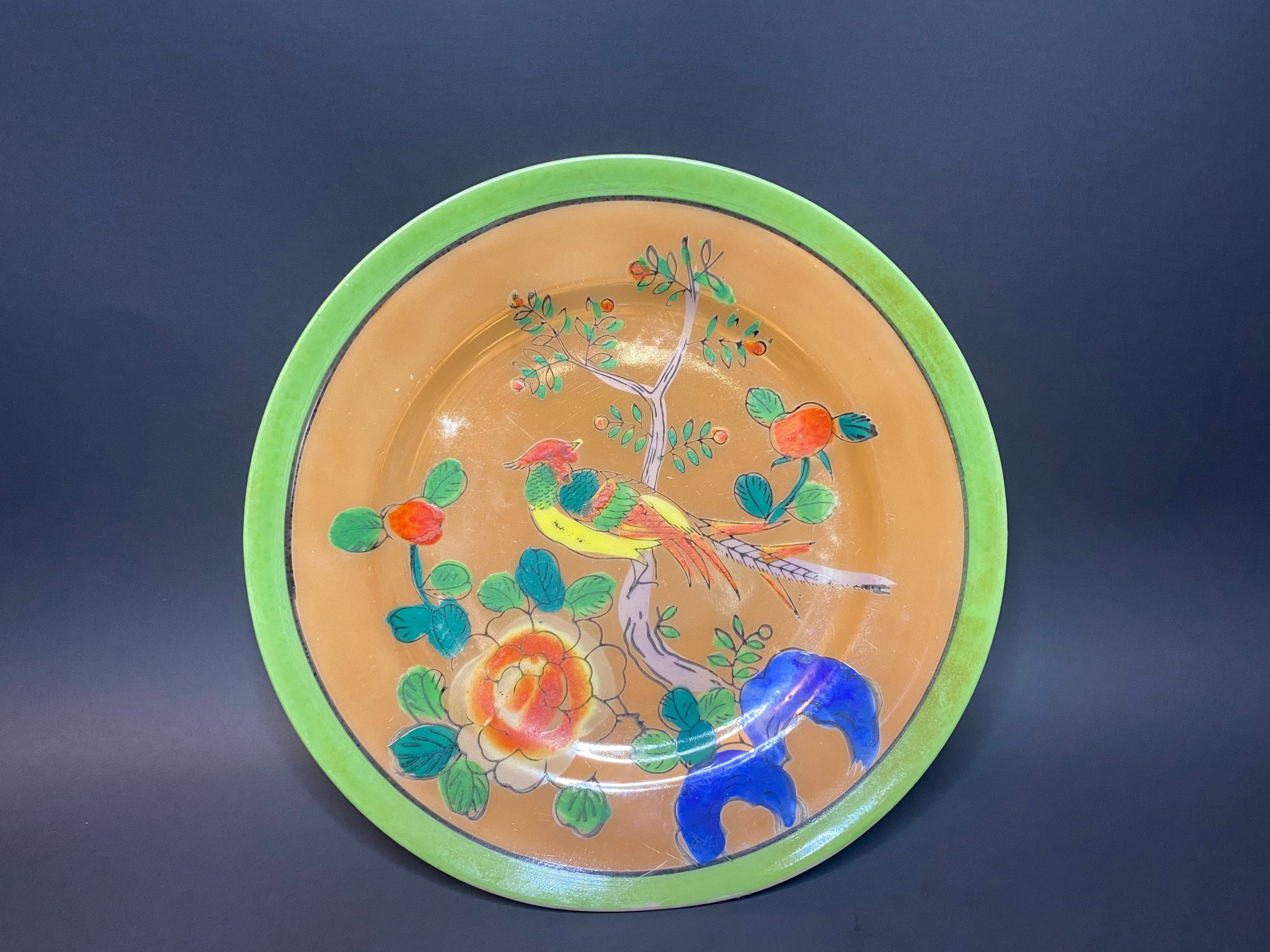 Set of 4 Hand Painted Lusterware Plates, Made in Japan - Etsy