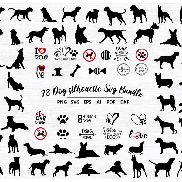 Dog Monogram Svg - Etsy