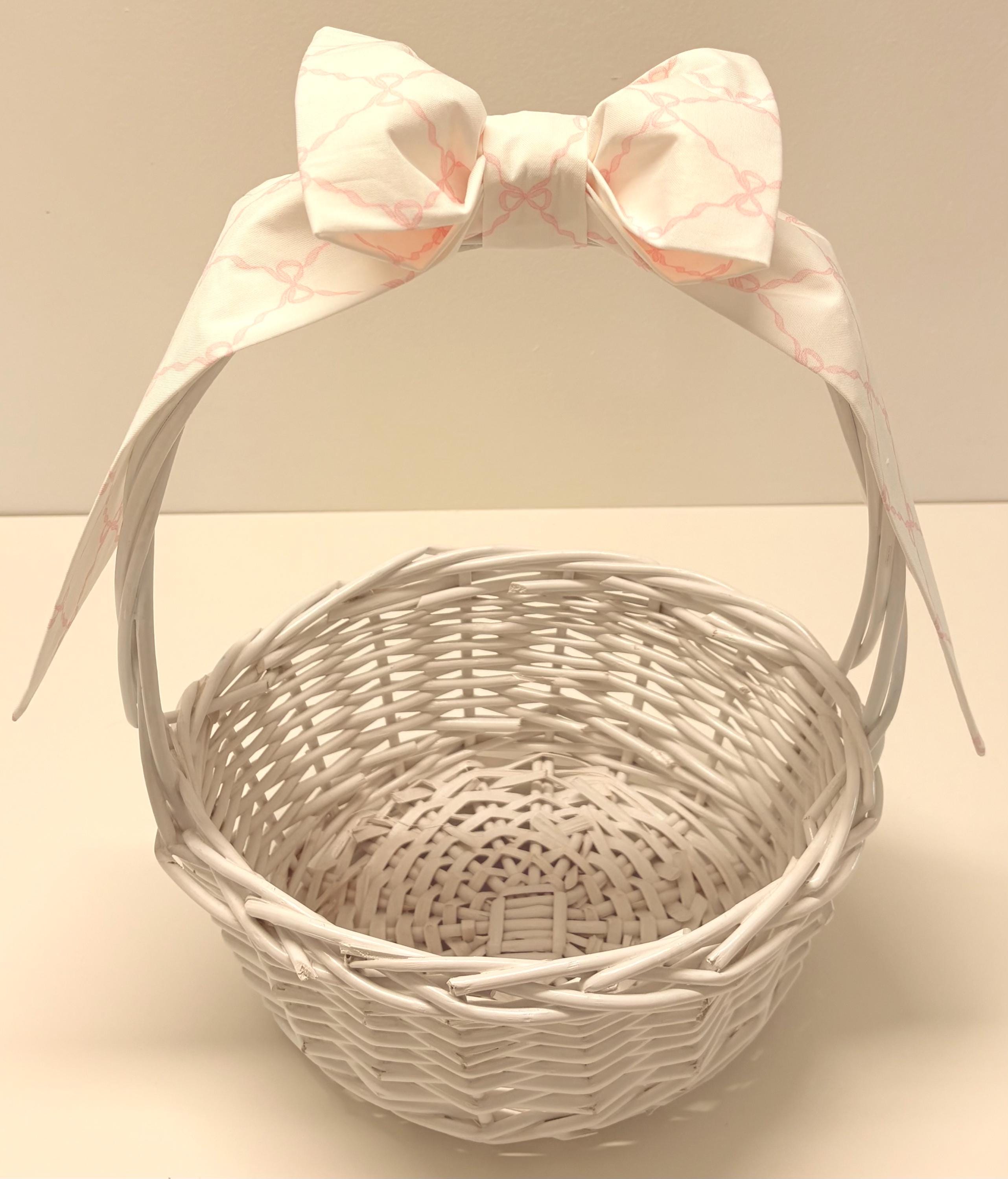 BOW FOR Basket, Pink Lattice Bows Easter Basket, Bow, Bow for ...