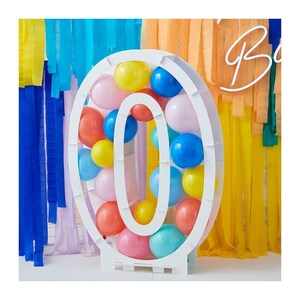 Giant Cardboard Number 1 80 Cm - Etsy