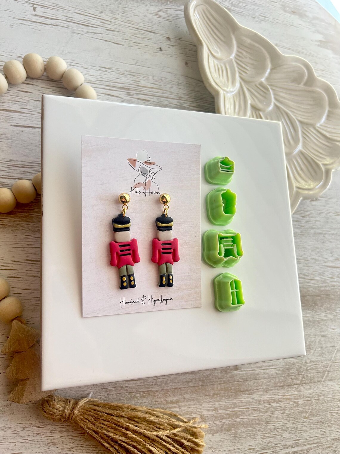 Nutcracker Christmas Polymer Clay Cutter Winter Holiday Clay Tool for ...