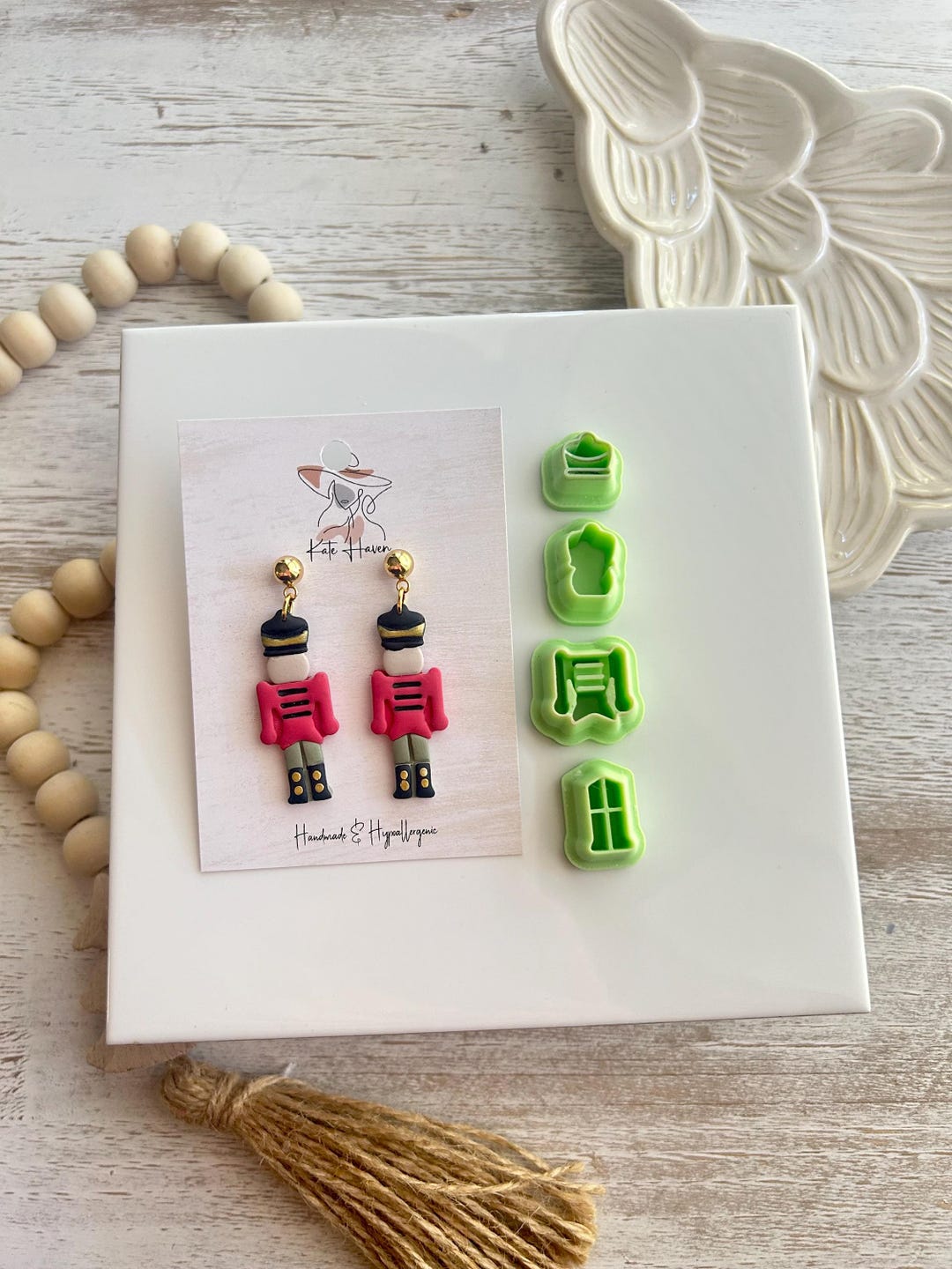 Nutcracker Christmas Polymer Clay Cutter Winter Holiday Clay Tool for ...