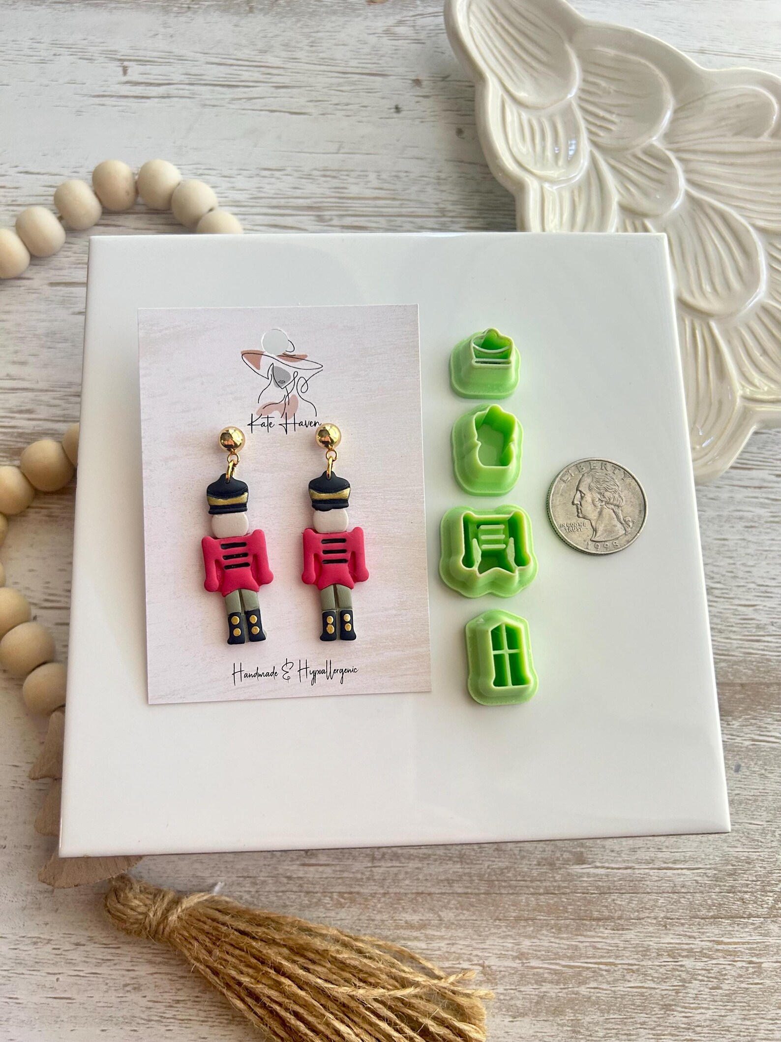 Nutcracker Christmas Polymer Clay Cutter Winter Holiday Clay Tool for ...
