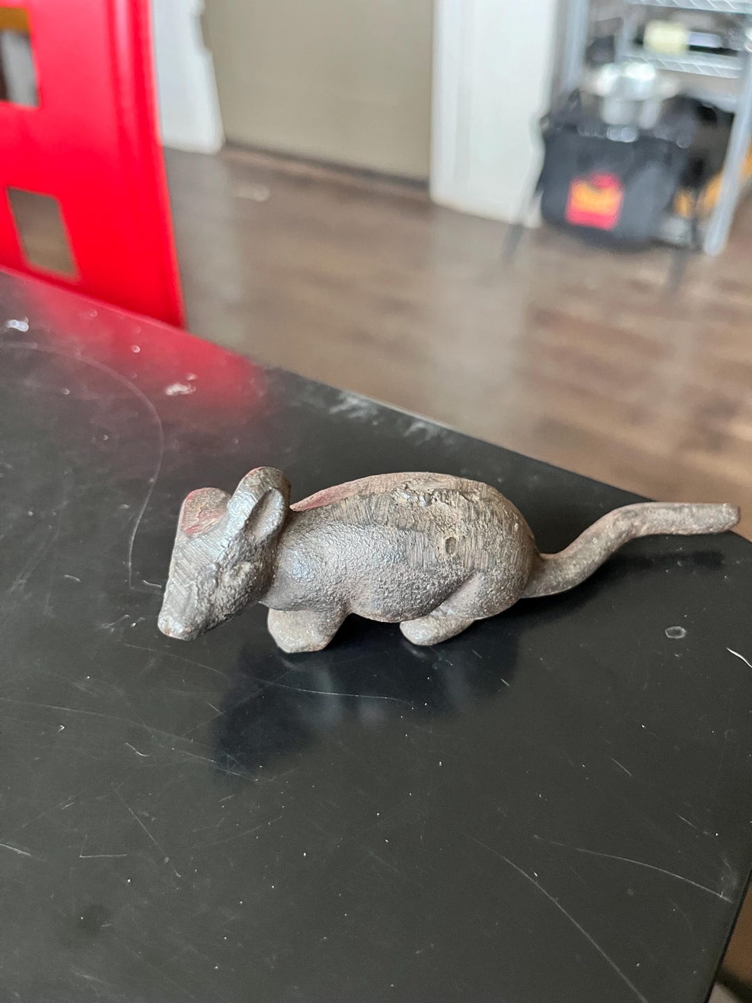 Realistic Size, Rustic, Cast Iron Mouse - Etsy