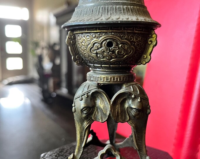 Antique, Early 20th Century, Made in Paris France, Fancy Elephant ...