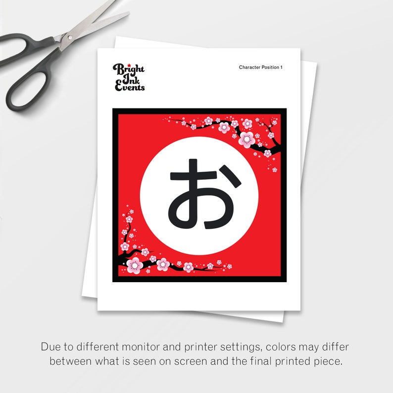 Japanese Happy Birthday Banner Japanese Party Decorations - Etsy