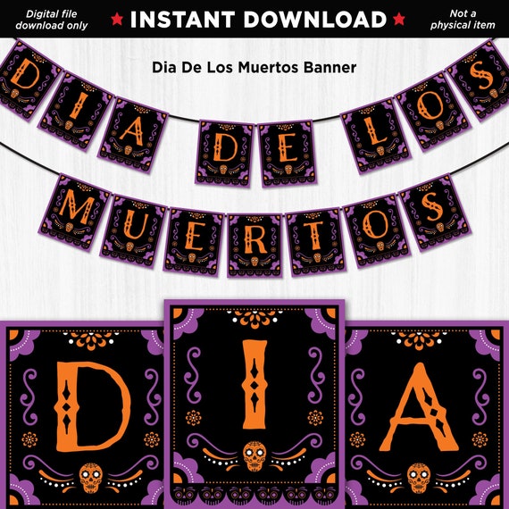 Dia De Los Muertos Day of the Dead Sugar Skulls Spanish | Etsy