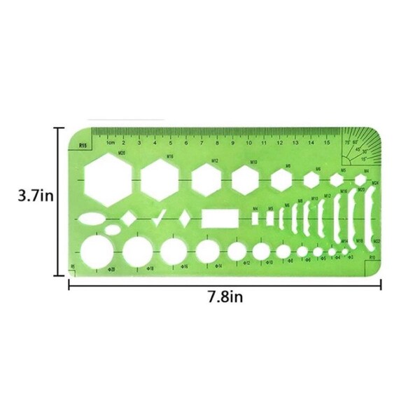 Lapidary Stencil 2 | Etsy