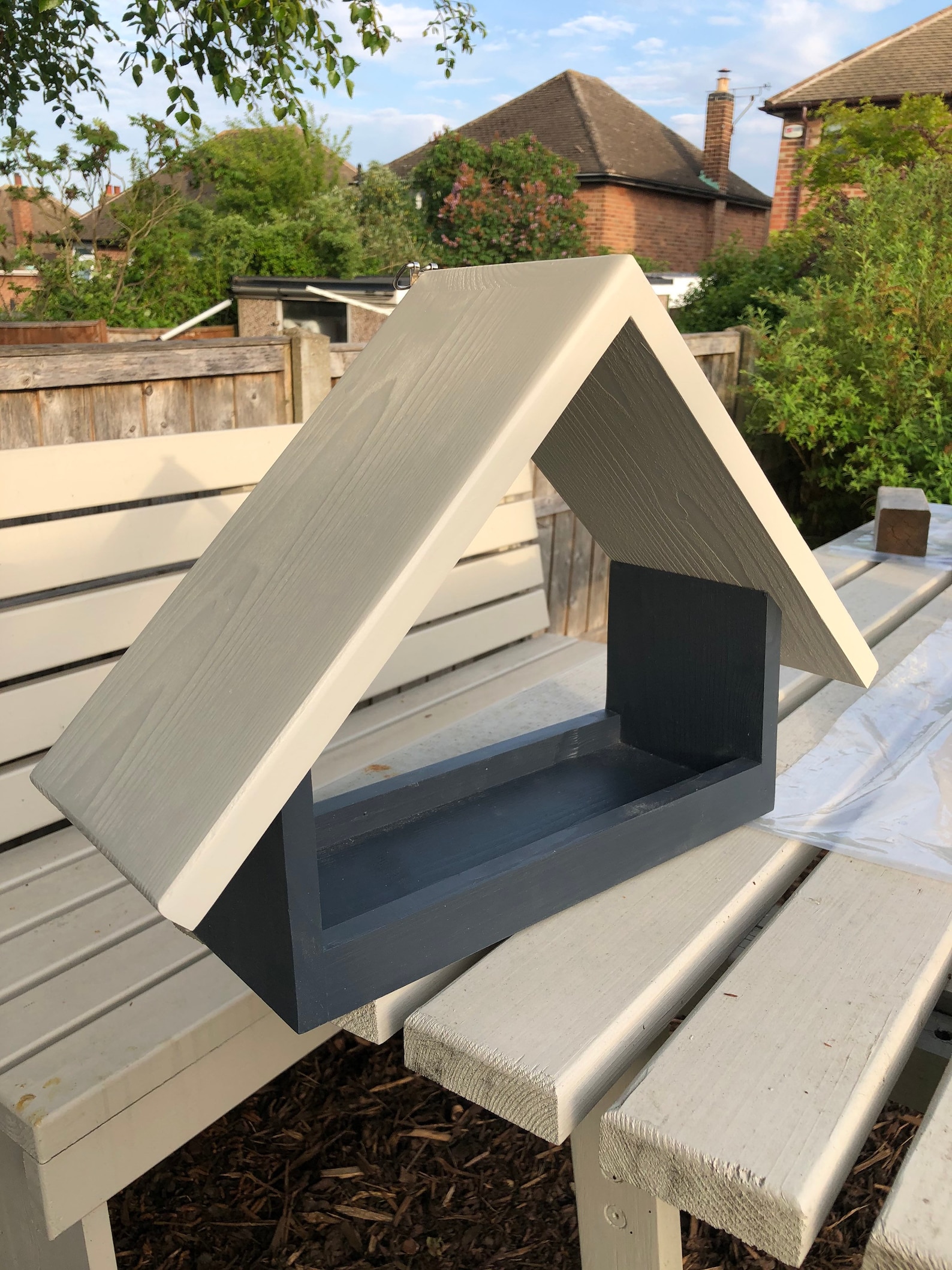 Wall mounted bird feeder | Etsy