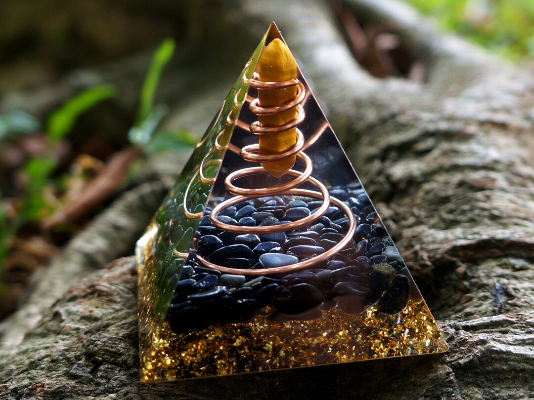 Orgone Pyramid, Crystal Meditation Tool, Orgones Pyramids - Etsy