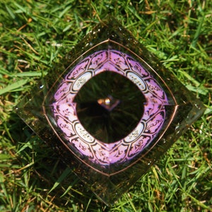 Yoga Symbols Series Obsidian Sphere With Obsidian Stones - Etsy