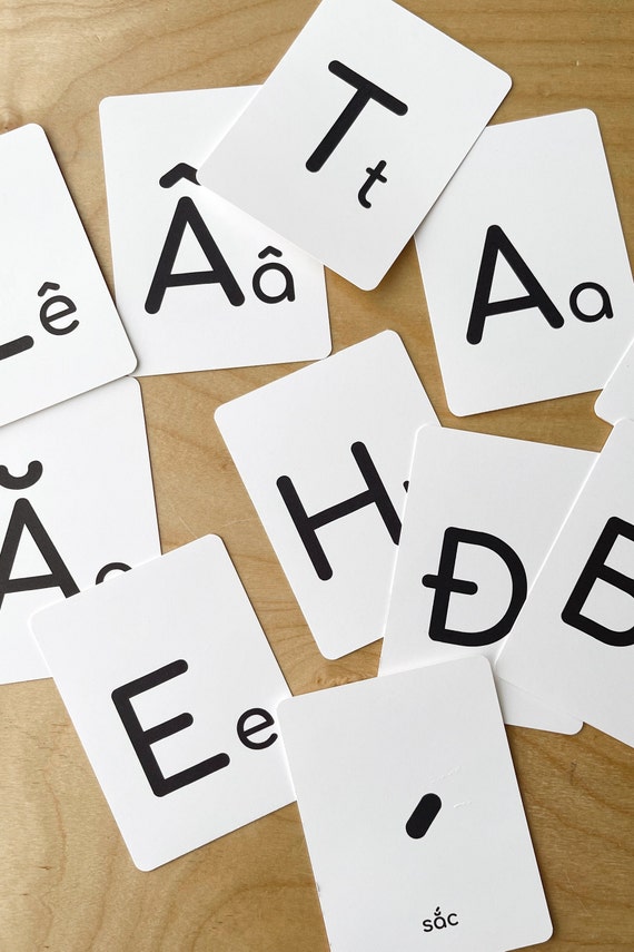 Vietnamese Letters and Tone Marks Printable Digital Download - Etsy