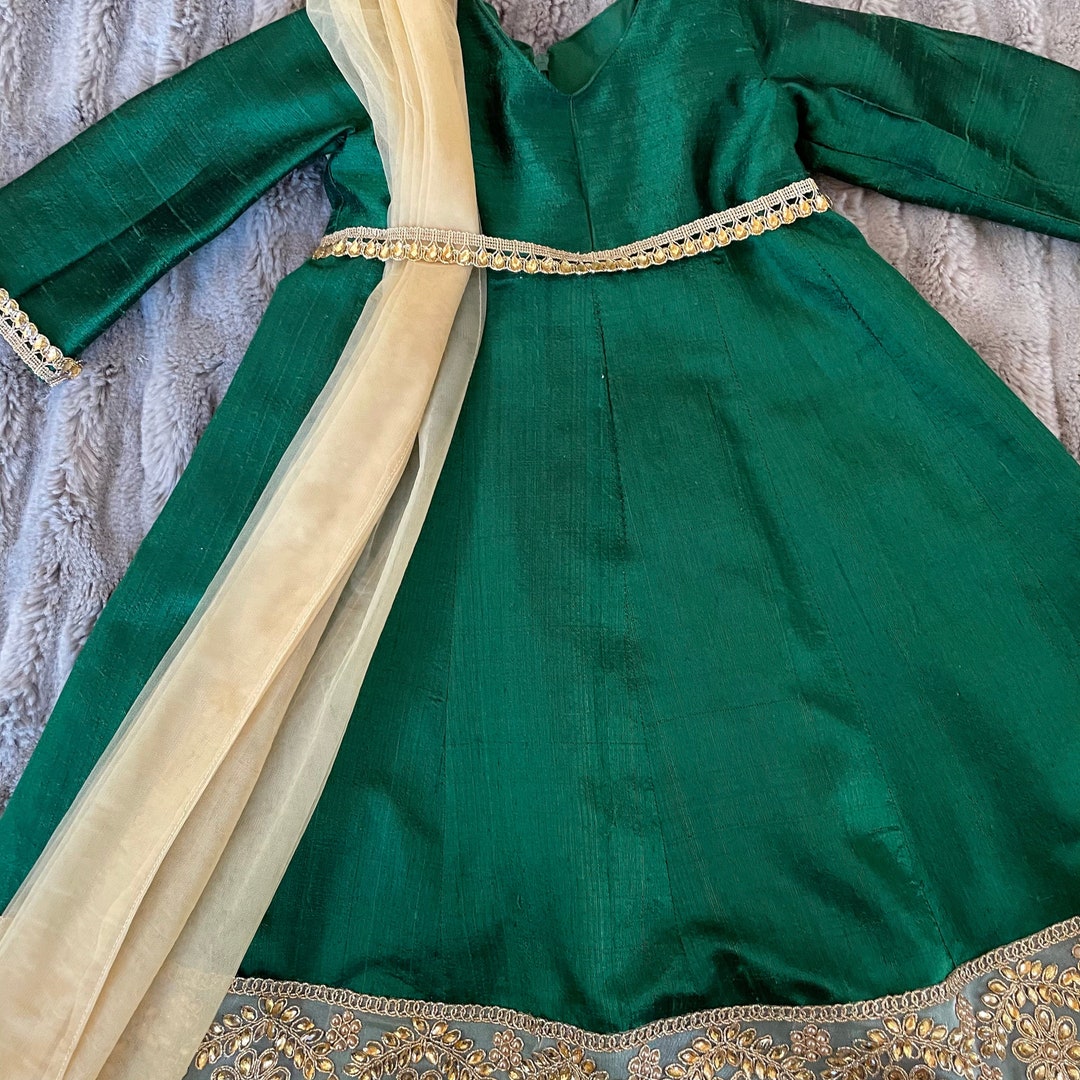 Girls Anarkali Dress-merida Inspired Dress-girls Ethnic Wear-kids ...