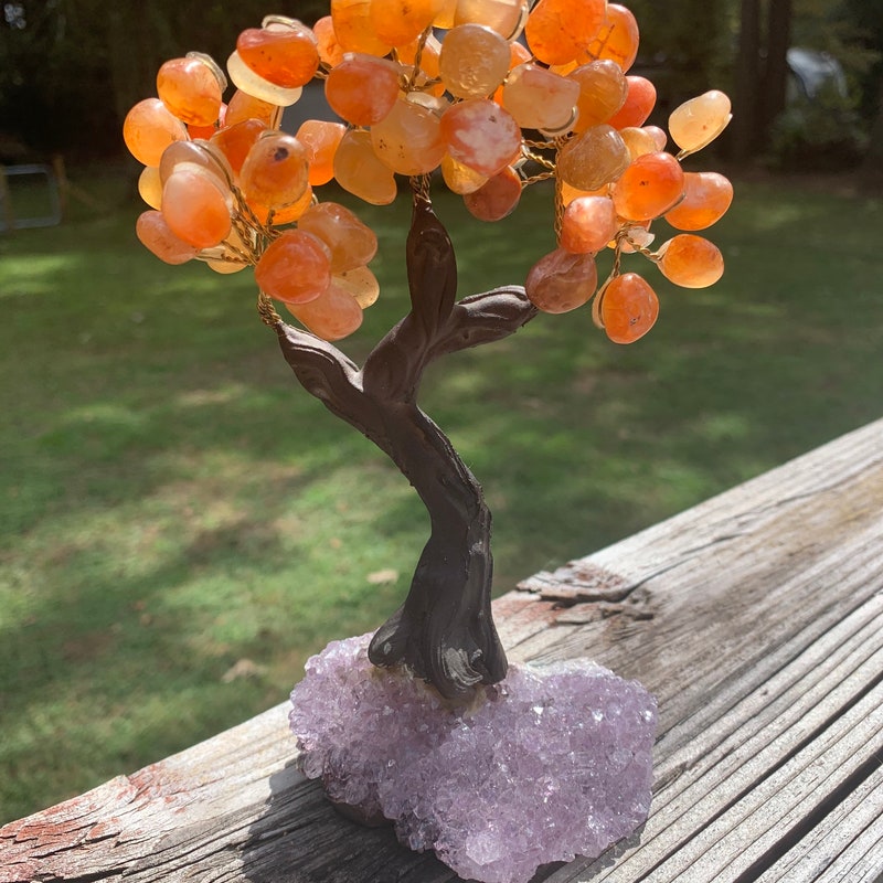 Amethyst Money Tree - Etsy