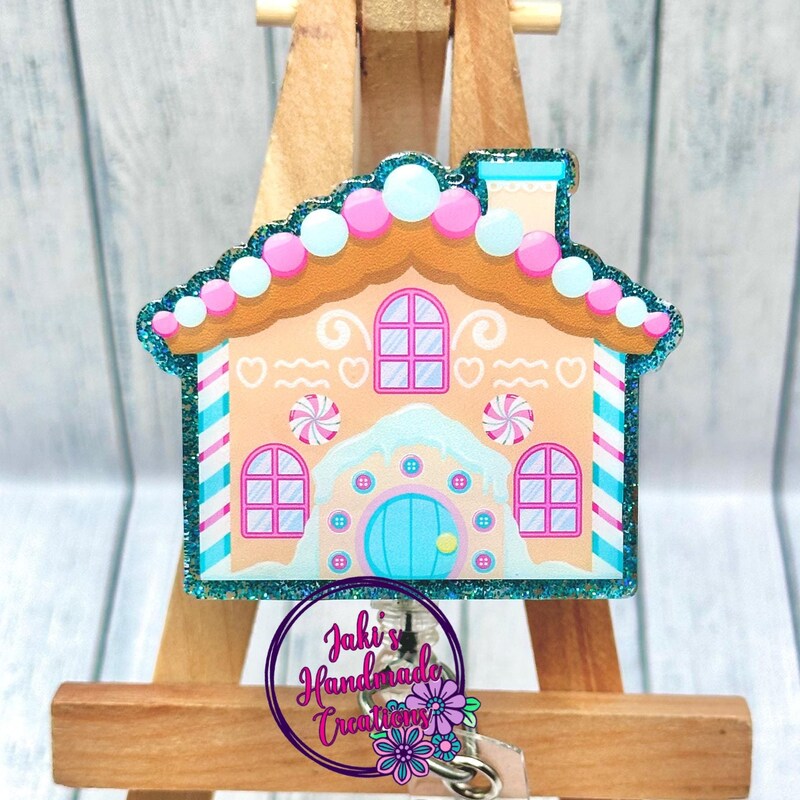 Pastel Gingerbread House - Etsy
