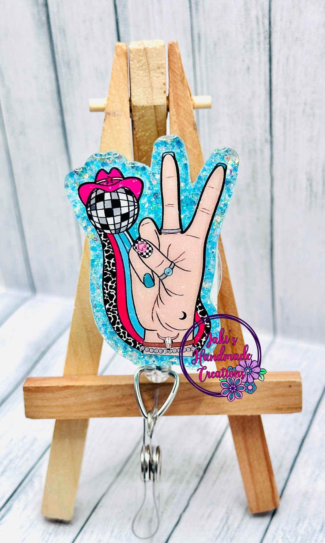 Peace Sign Disco Ball With Cowboy Hat Seasonal Faceplates or ...