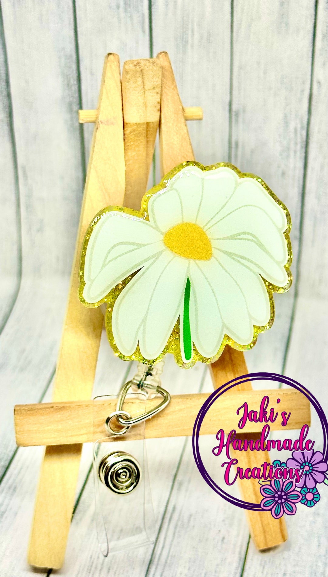 Wilted Flower Award Faceplate or Interchangeable Badge Reels and ...