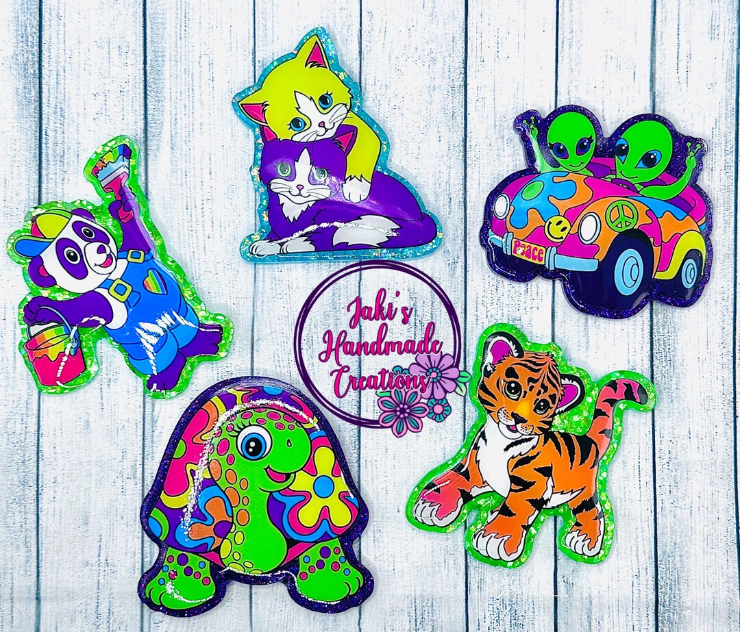 Rainbow Frank Animal Characters - Faceplate for Interchangeable Badge ...