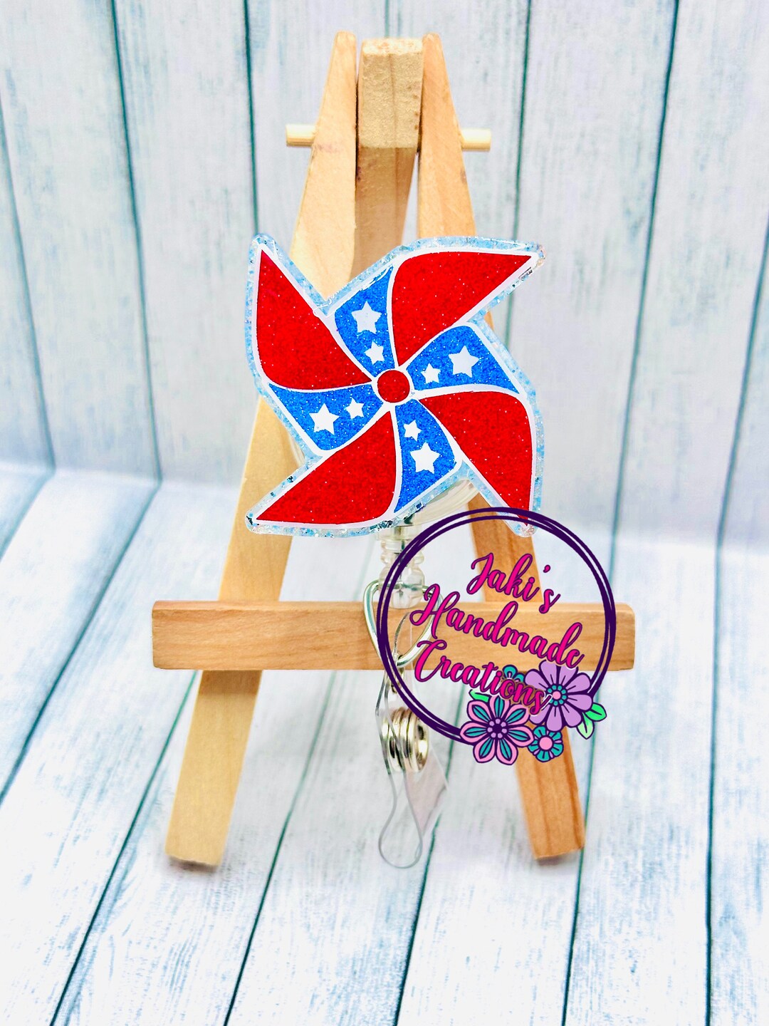 Patriotic Pinwheel July 4th Independence Day Summer Faceplate or ...