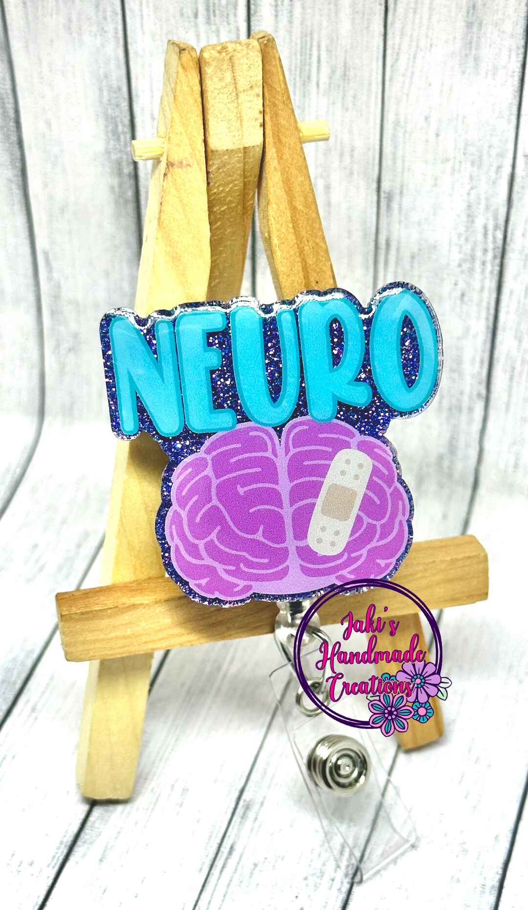 Neurology Bandaid Brain Medical Faceplates or Interchangeable Badge ...