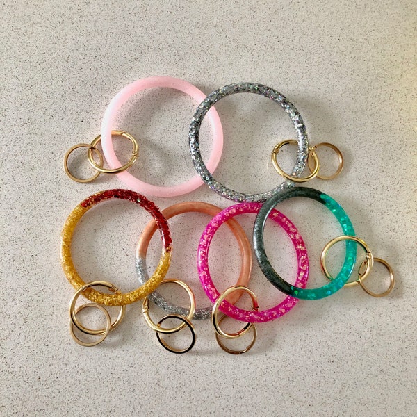 Resin Key Ring - Etsy