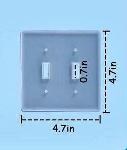 Custom Light Switch Cover Glitter Light Switch Cover - Etsy