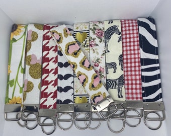 Fabric Key Ring | Etsy UK