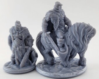 Evil Knight Miniature | Etsy