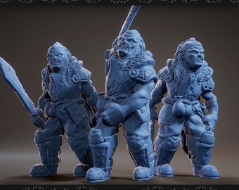 Zombie Orc Miniature | Etsy UK