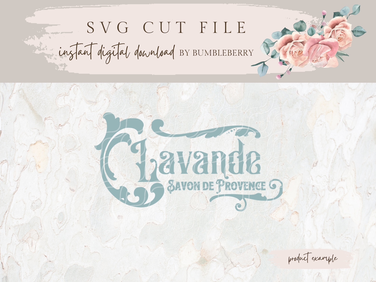 French Sign SVG - French Lavender Soap SVG - Savon De Provence ...