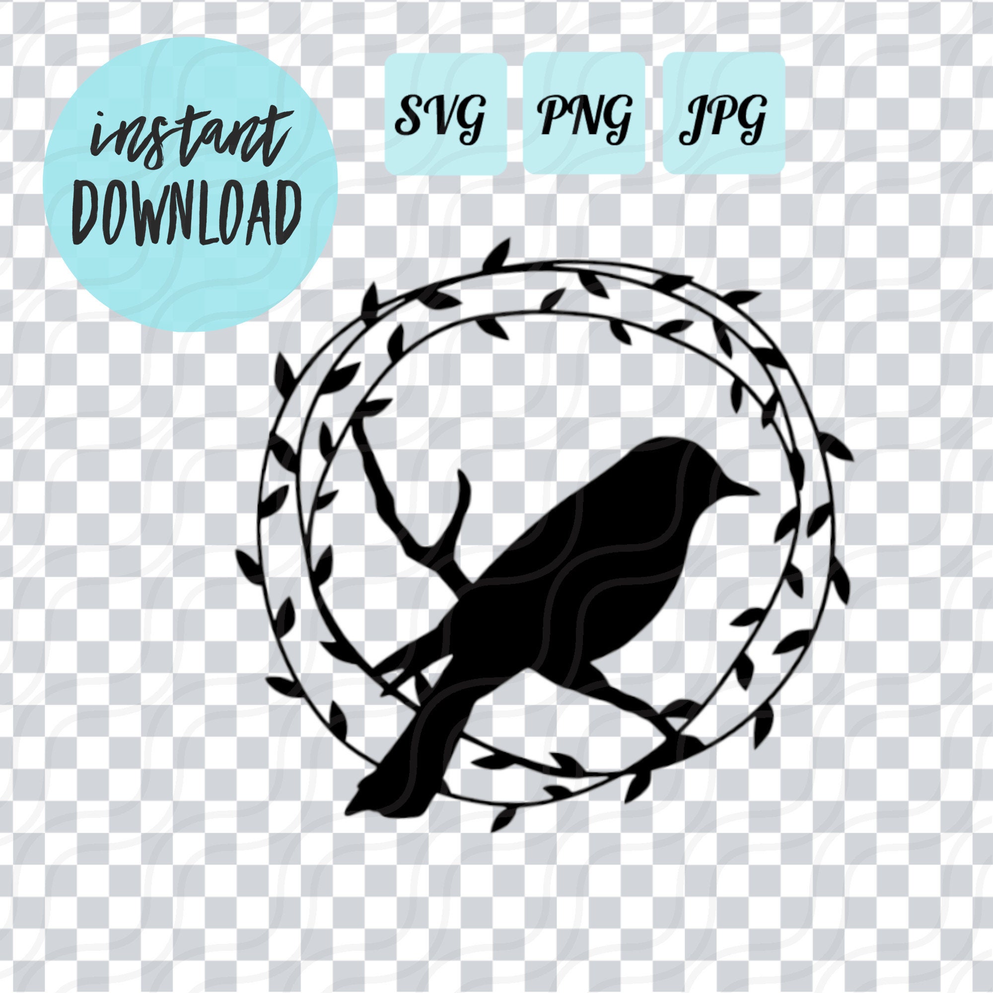 Bird Wreath SVG Bird Branch Svg Bird Svg Papercut Template - Etsy UK