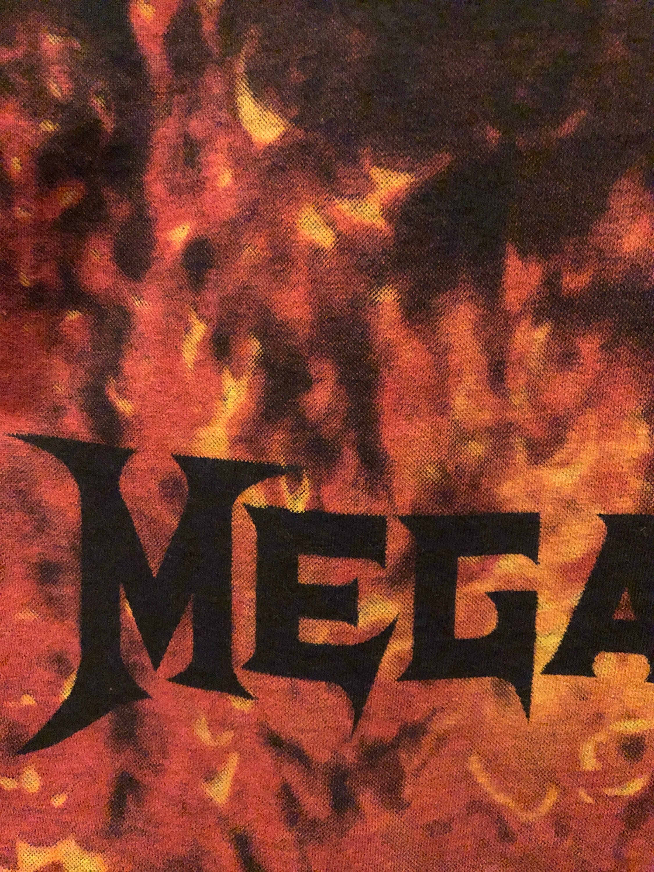 MEGADETH 2000's Ultra Rare Pristine Vintage All Over Print - Etsy