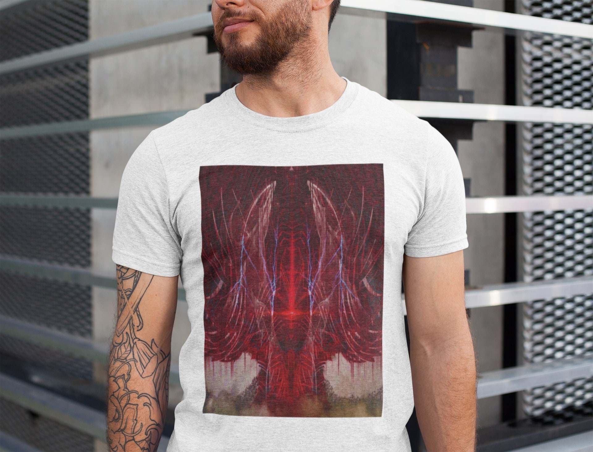 Psychedelic Lucifer Tshirt Death Angel Shirt Trippy Baphomet | Etsy