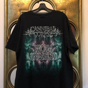 CANNIBAL CORPSE 2002 Worm Infested Vintage Tshirt With Back Print - Etsy