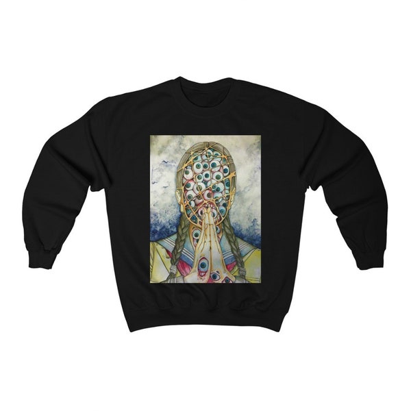 Psychedelic Sweater - Etsy