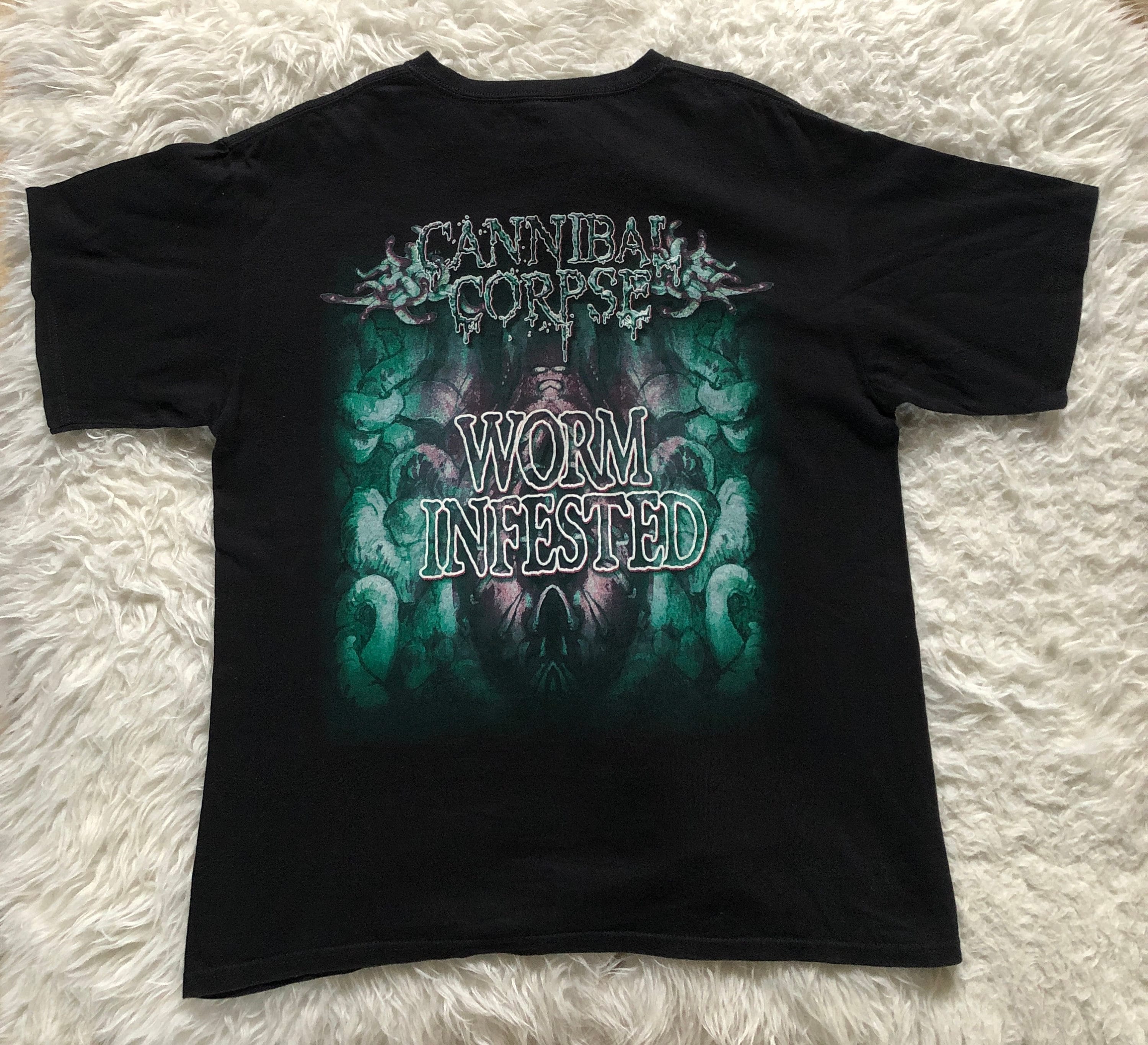 CANNIBAL CORPSE 2002 Worm Infested Vintage Tshirt With Back - Etsy