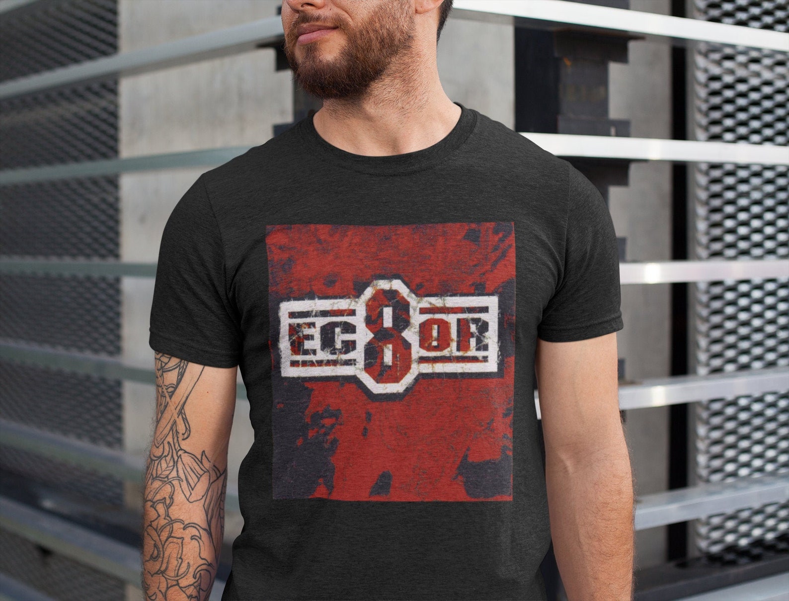EC8OR TShirt Speedcore Tee Camisa Hardcore Digital | Etsy