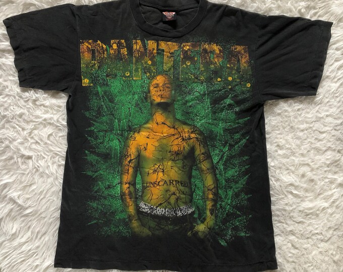 PANTERA 1997 Bootleg Single Stitch Vintage Tshirt With Back Print - Etsy