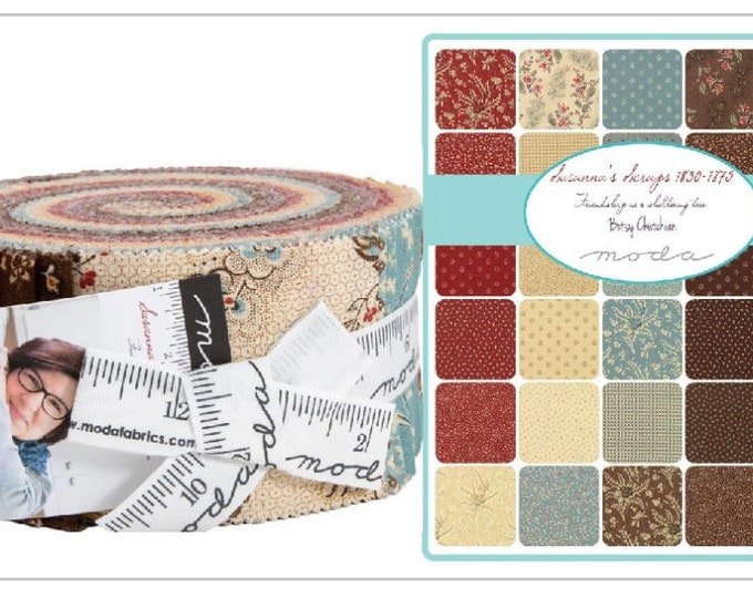 Susannas Scraps by Moda Fabric Jelly Roll - Etsy